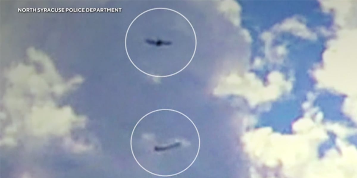 Dash cam captures close call in the sky Dash cam captures close call in the sky